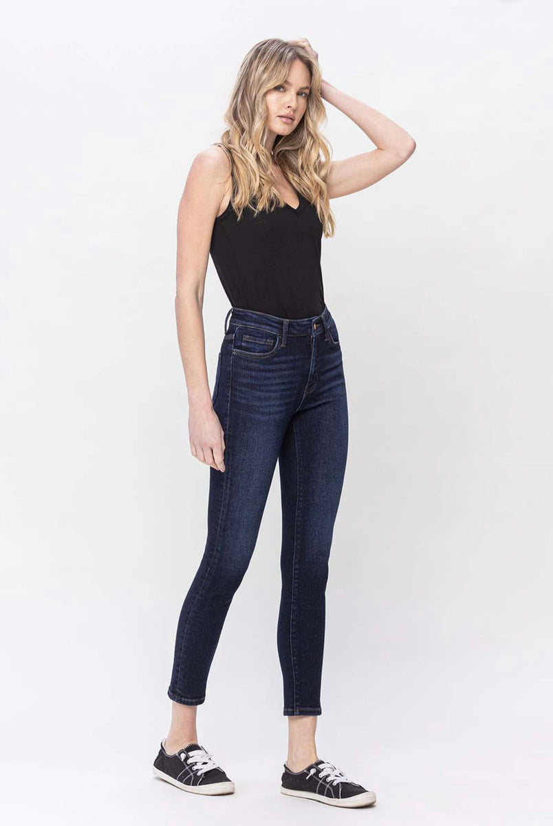 Undisputed High Rise Skinny Jeans – Cheekie Boutique